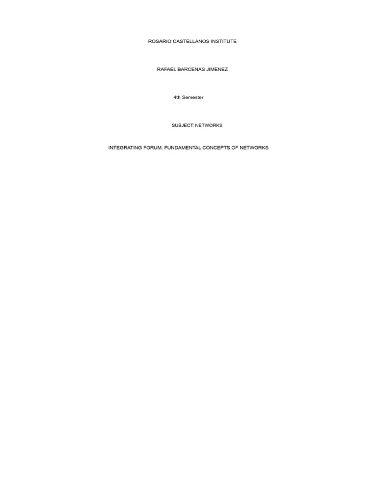 Conceptual Map Networks Pdf Computer Network Local Area Network