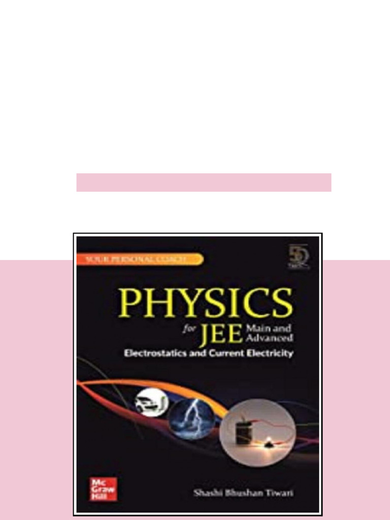 (Ebook) Physics for JEE Main and Advanced Electrostatics and Current ...