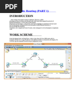Static Routing in Packet Tracer Guide | PDF | Router (Computing) | Ip ...