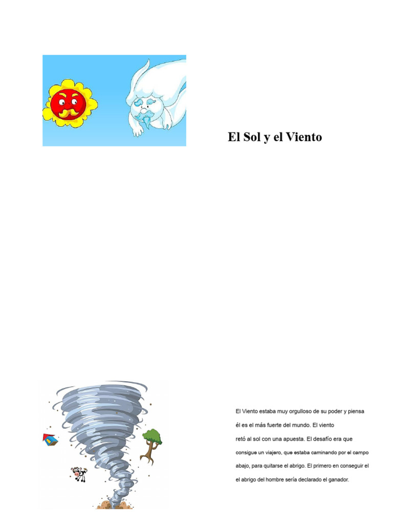 El Sol y El Viento | PDF