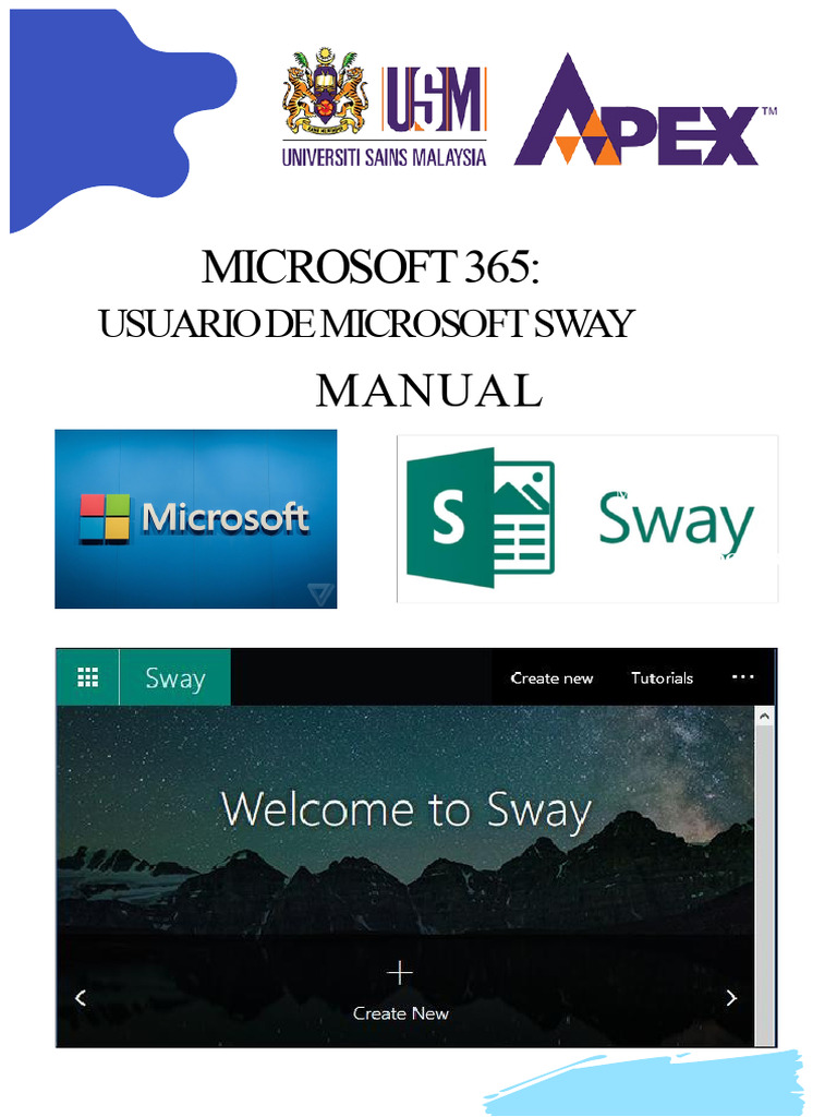 Manual Del Usuario de Microsoft Sway (Versión en Español) | PDF ...