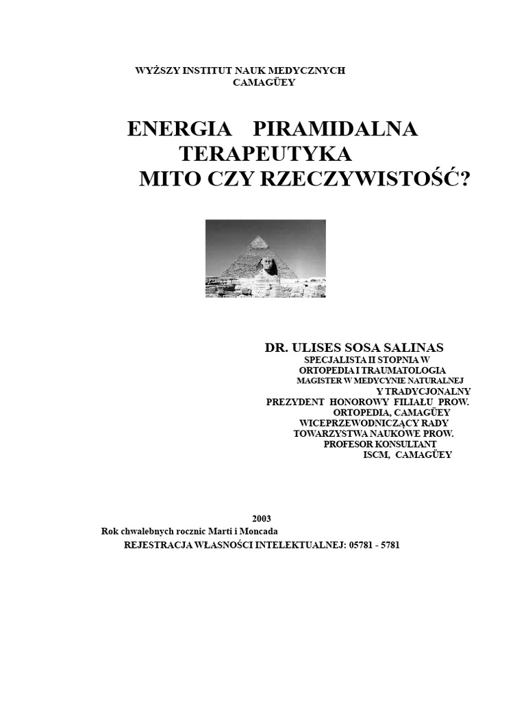Podręcznik Piramida Część Pierwsza Ulises Sosa Salinas | PDF