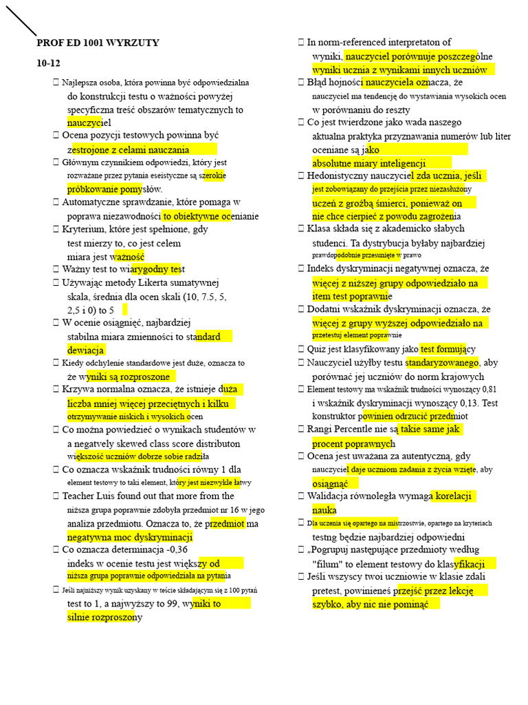 Kompilacja PROF ED | PDF