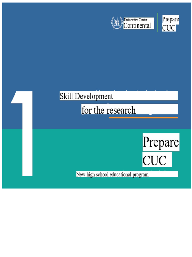 1. Development of Research Skills.pdf | PDF