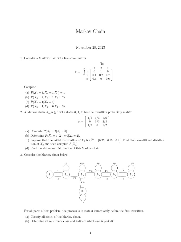 9 - Markov Chain | PDF