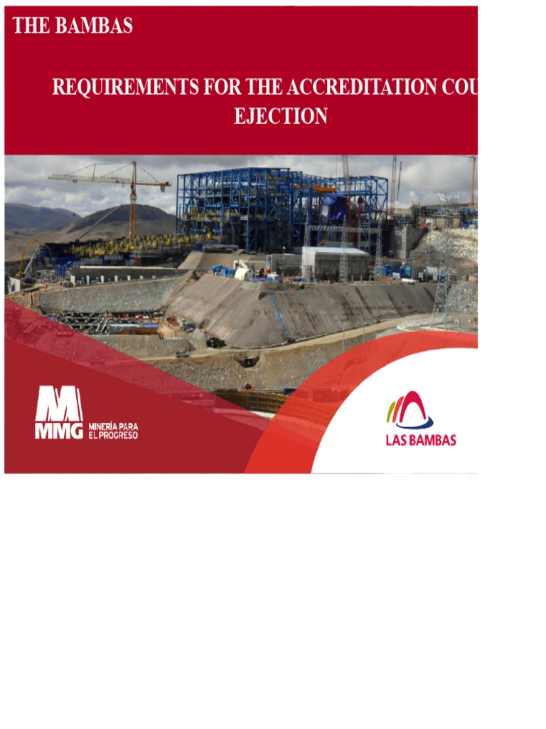 Procedure for Lifting Homologation at Las Bambas Mining | PDF | Mobile ...