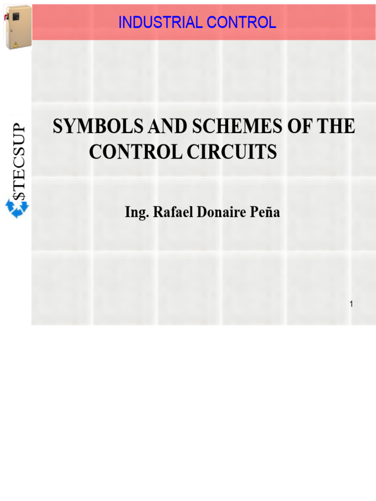 Industrial Control Symbols and Diagrams | PDF | Switch | Alternating ...