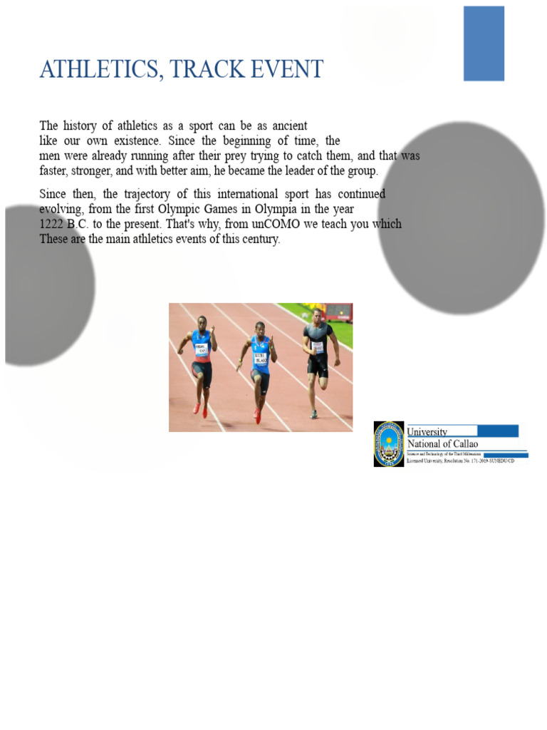 Overview of Track and Field Events | PDF | Track And Field | Sport Of ...