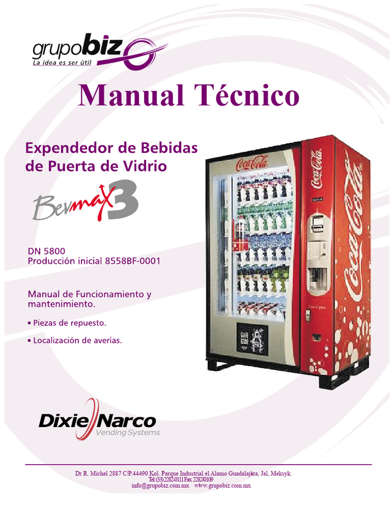 Podręcznik Programowania i Części Bev Max Coca Cola.pdf | PDF