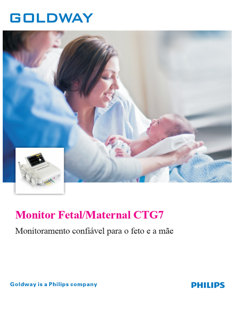 Monitor Fetal Philips Goldway CTG7 | PDF
