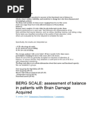Sitting Balance Scale Assessment Guide | PDF | Shoulder | Anatomical ...