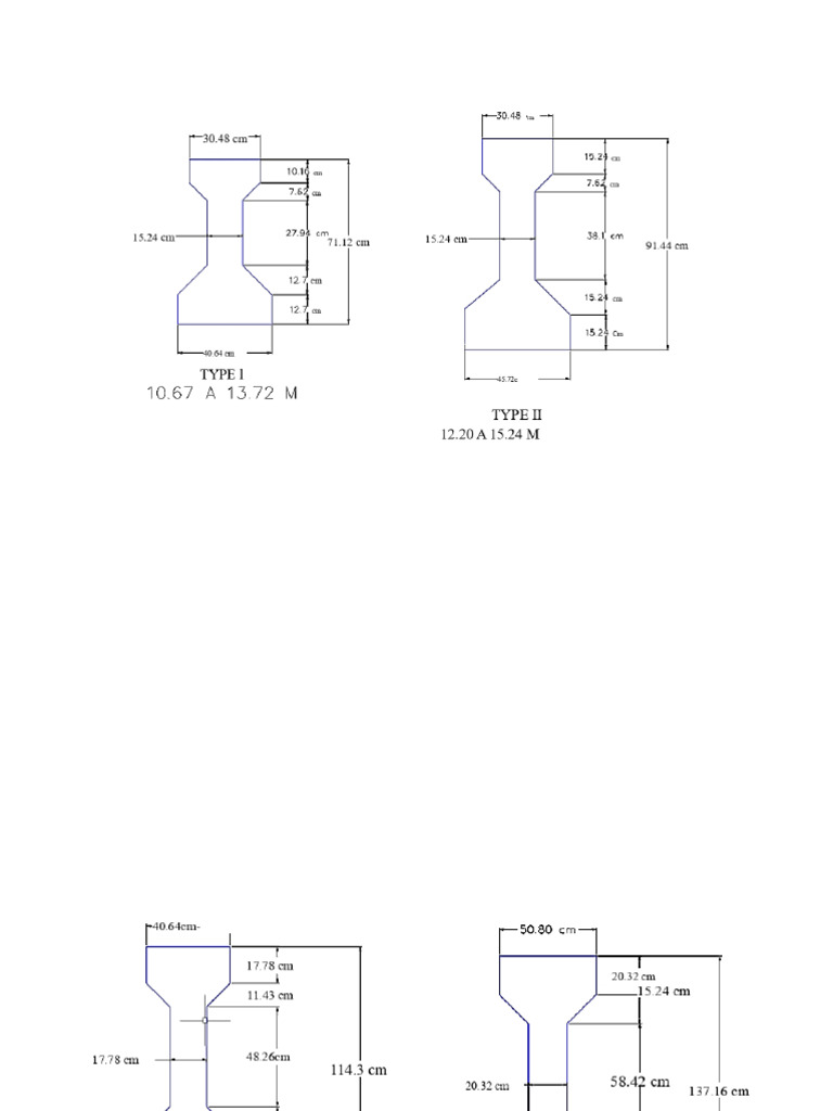Properties of AASHTO Prestressed Beam Sections | PDF