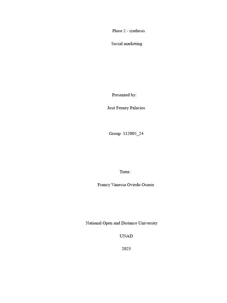 Ethics in Social Marketing Strategies | PDF | Corporate Social ...