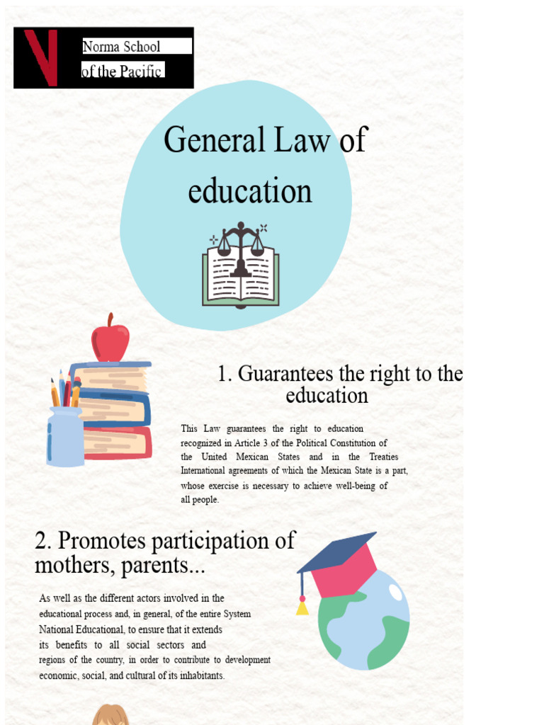 Infographic General Education Law | PDF