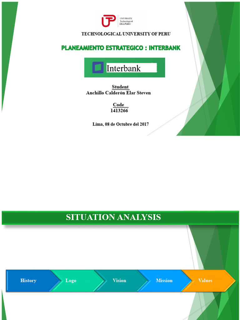 Interbank Strategic Planning | PDF | Peru | Profit (Economics)