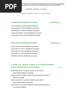 ABLLS-R Imitation Skills List | PDF | Hand | Foot