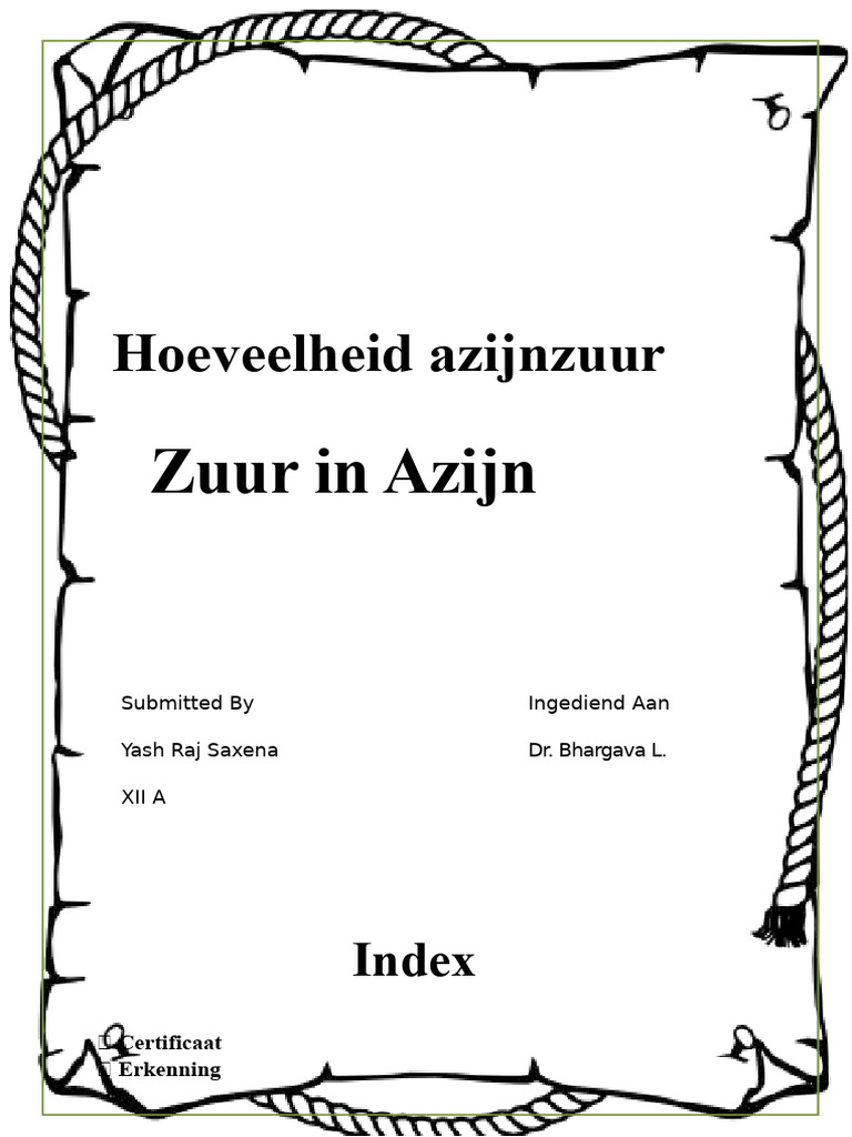 Het meten van de hoeveelheid azijnzuur in azijn | PDF