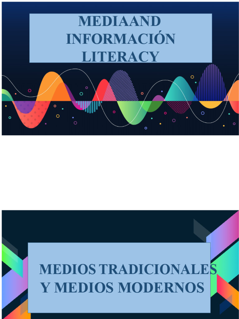 2 Medios Tradicionales y Nuevos Medios | PDF