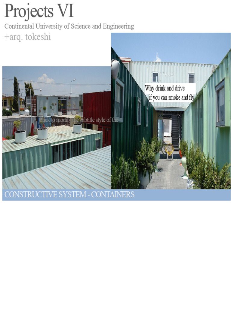 Construction Systems - Containers | PDF | Foot (Unit) | Recycling