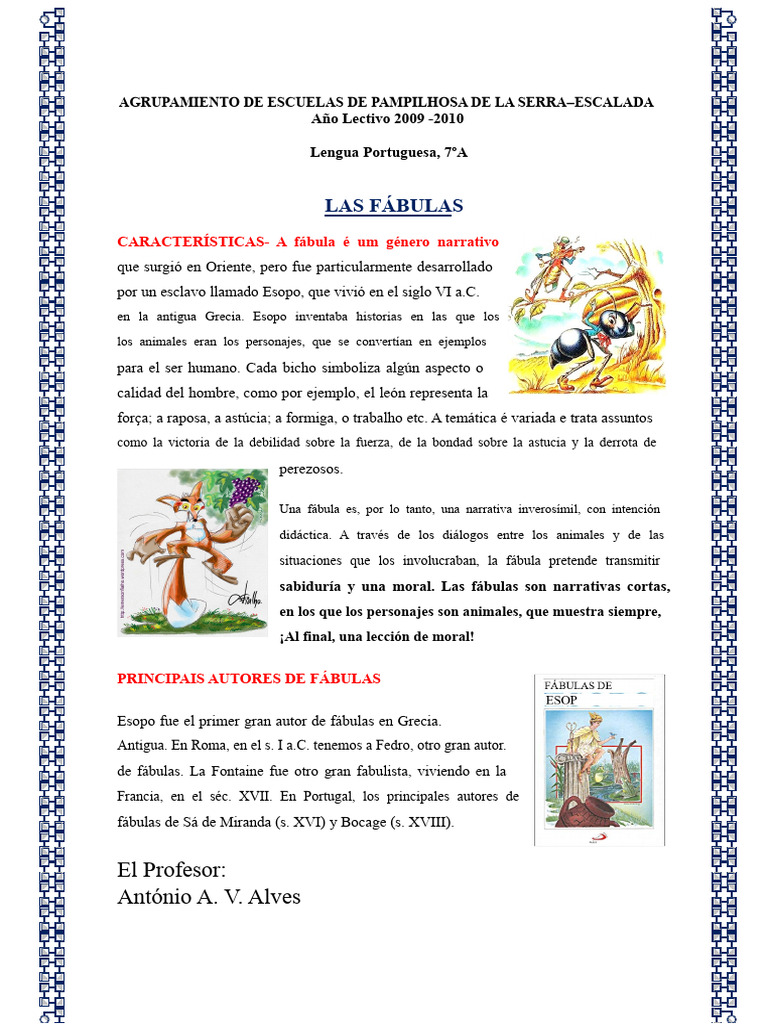 Las Fábulas | PDF
