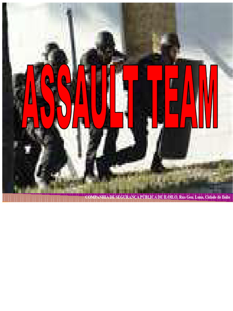 Treinamento e Equipamento do SWAT - psupt Tuason | PDF | Pensamento ...