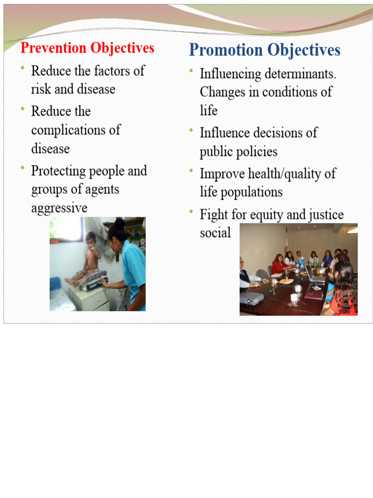 Health Promotion vs. Disease Prevention Strategies | PDF | Risk ...