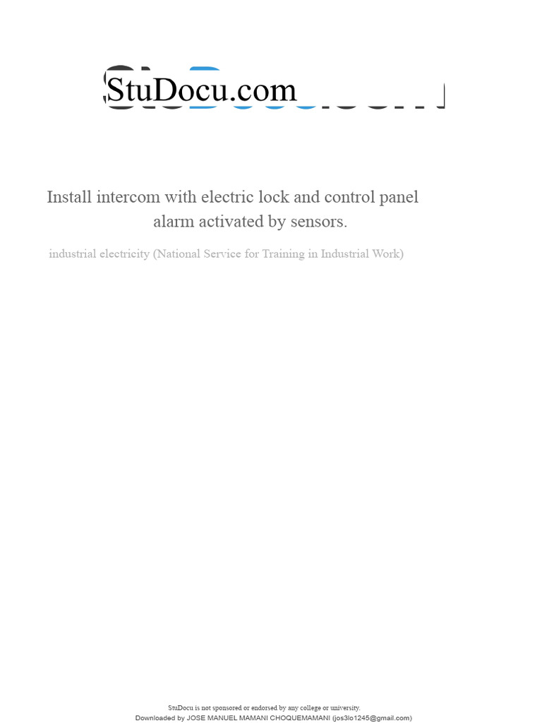 install-intercom-with-electric-lock-and-sensor-activated-alarm-central ...