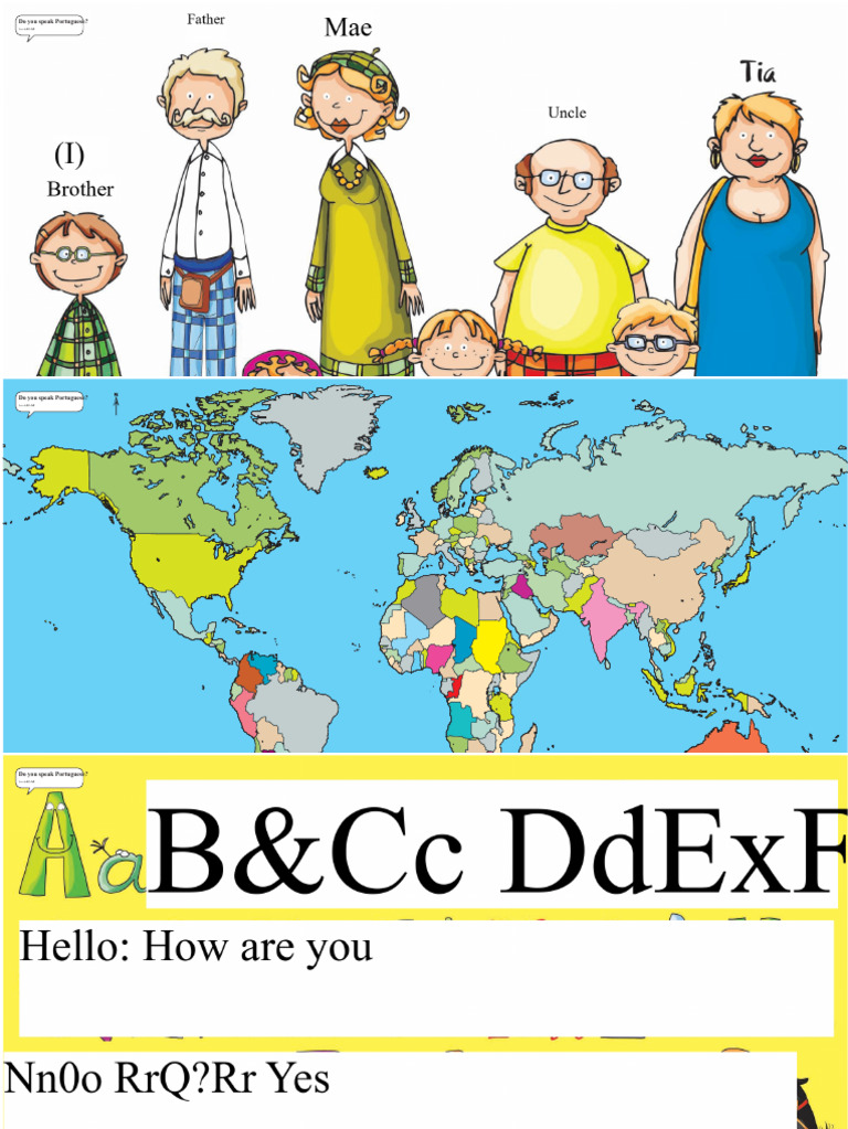 You Speak Portuguese A1 A2 Posters | PDF
