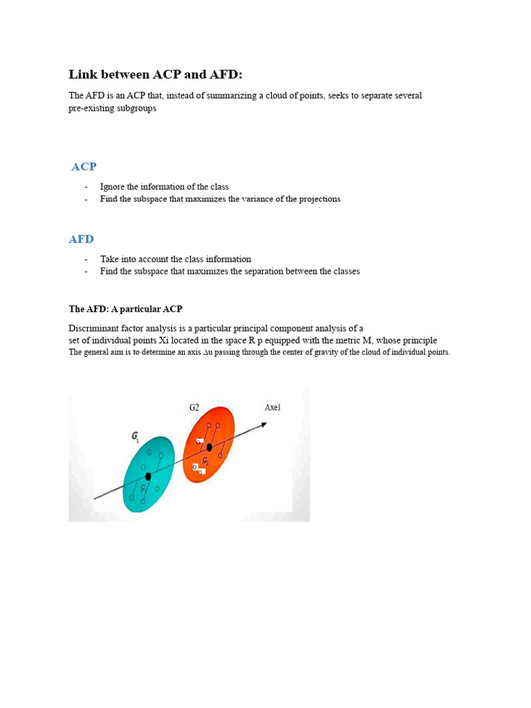 Discriminant Factor Analysis Explained | PDF