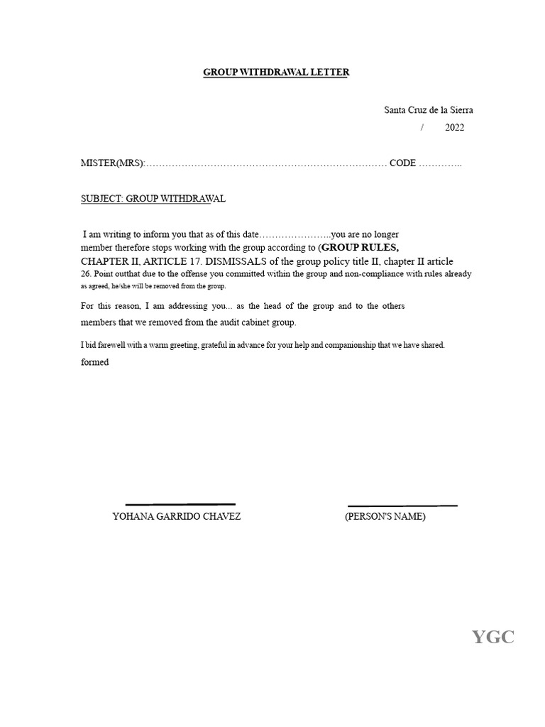 GROUP WITHDRAWAL LETTER.pdf | PDF