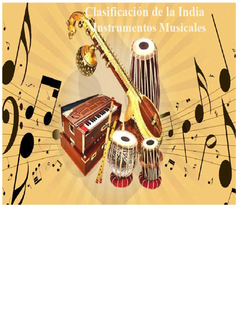 Clasificación de Los Instrumentos Musicales Indios | PDF
