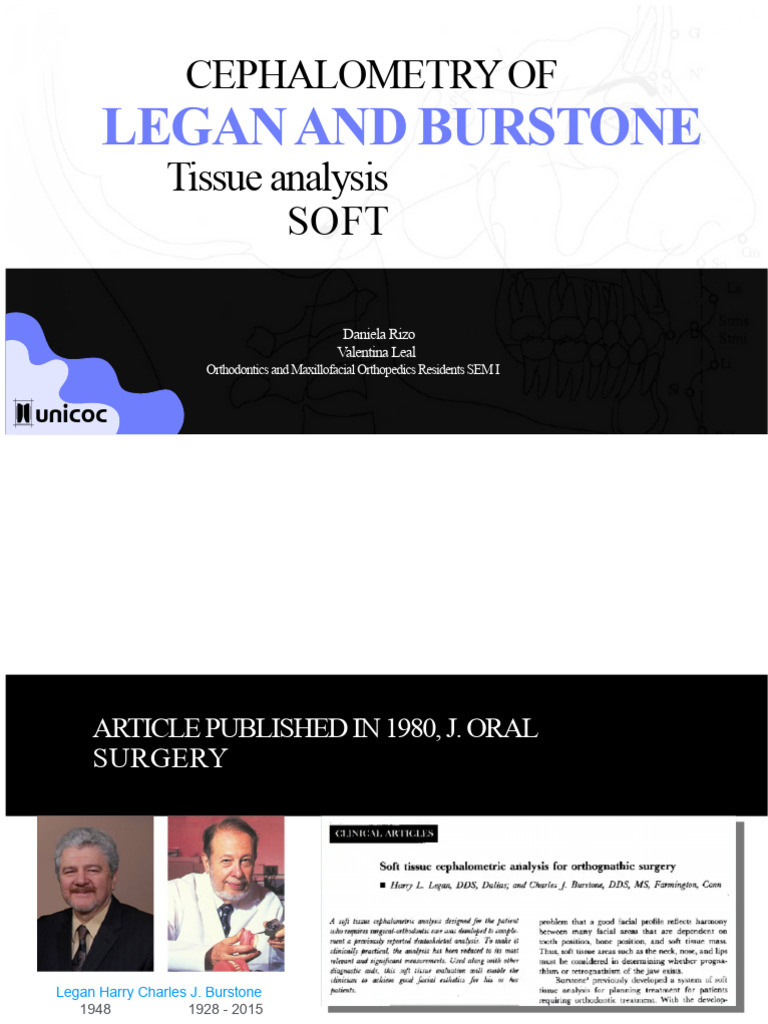 Legan and Burstone on Soft Tissues | PDF