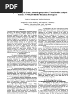 CAPE-V Scoring Guidelines and Example | PDF | Human Voice | Perception