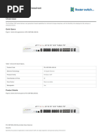 FortiGate 1000F Series Specifications | PDF | Firewall (Computing ...