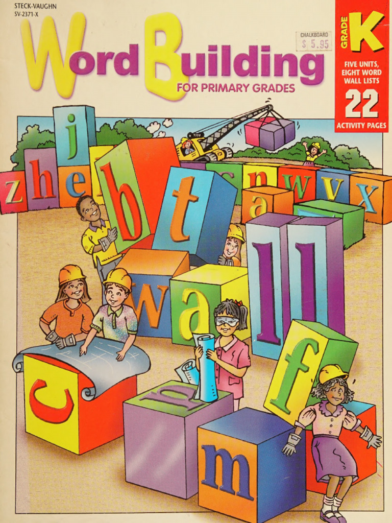 Word Building- Kindergarten (Word Building) -- Steck-Vaughn Company ...