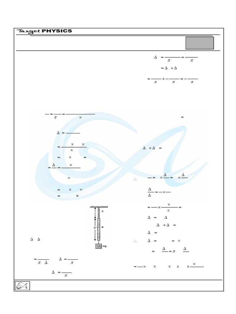 Properties of Bulk Matter | PDF | Elasticity (Physics) | Young's Modulus