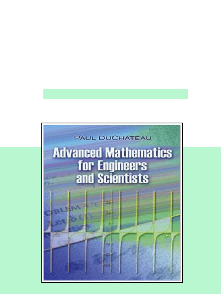 (Ebook) Advanced Mathematics for Engineers and Scientists by DuChateau ...