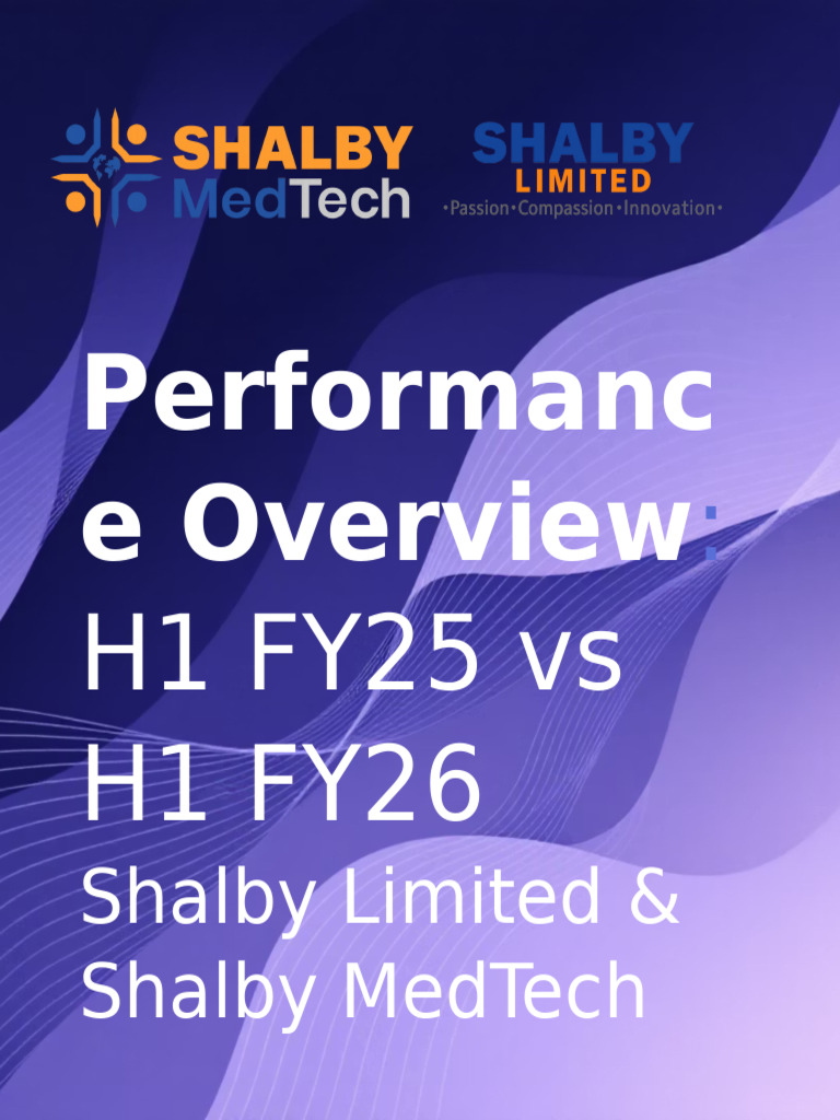 Performance Overview H1 FY25 Vs H1 FY26 | PDF