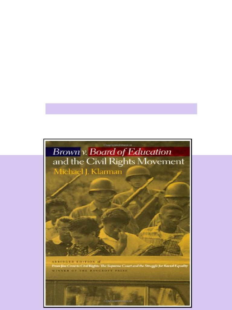 (Ebook) Brown v. Board of Education and the Civil Rights Movement by ...