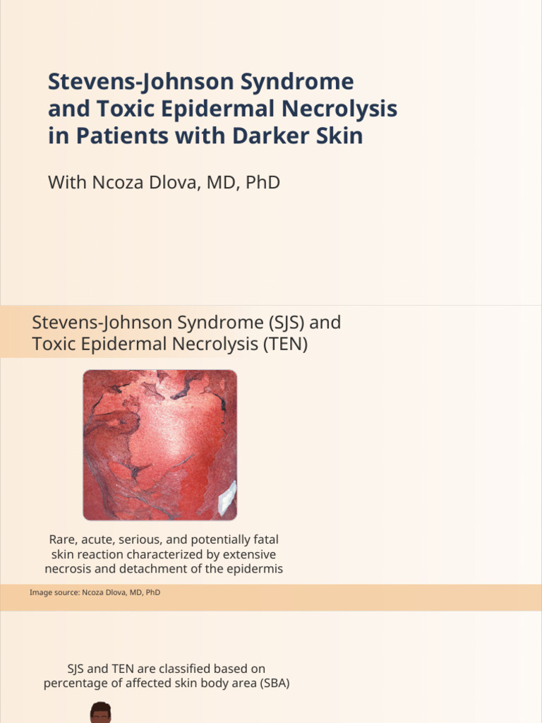SJS and TEN in Darker Skin Patients | PDF | Medical Specialties ...