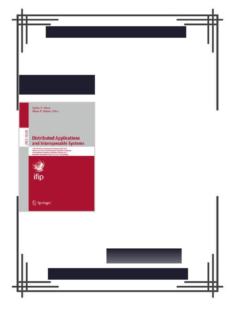 Distributed Applications and Interoperable Systems 17th IFIP WG 6 1 ...