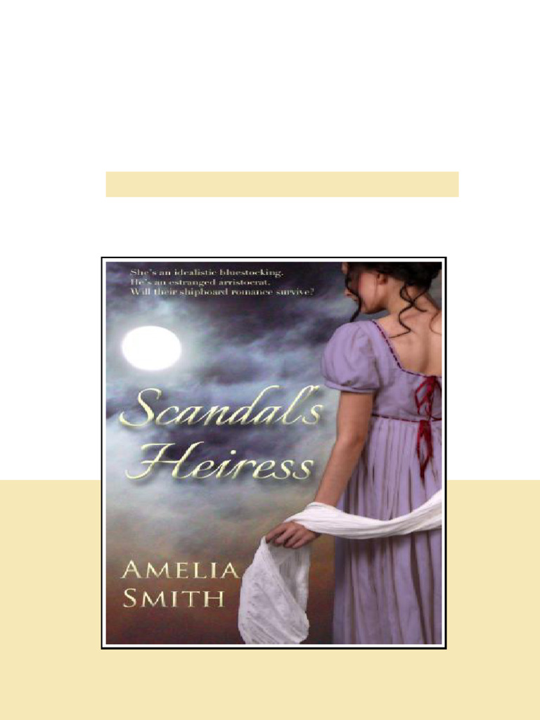 Scandals Heiress Smith Amelia available all format | PDF
