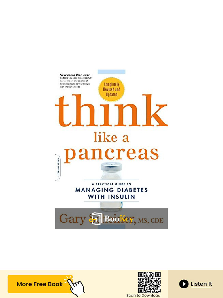 Think Like a Pancreas Gary sheiner diabetes educator | PDF ...