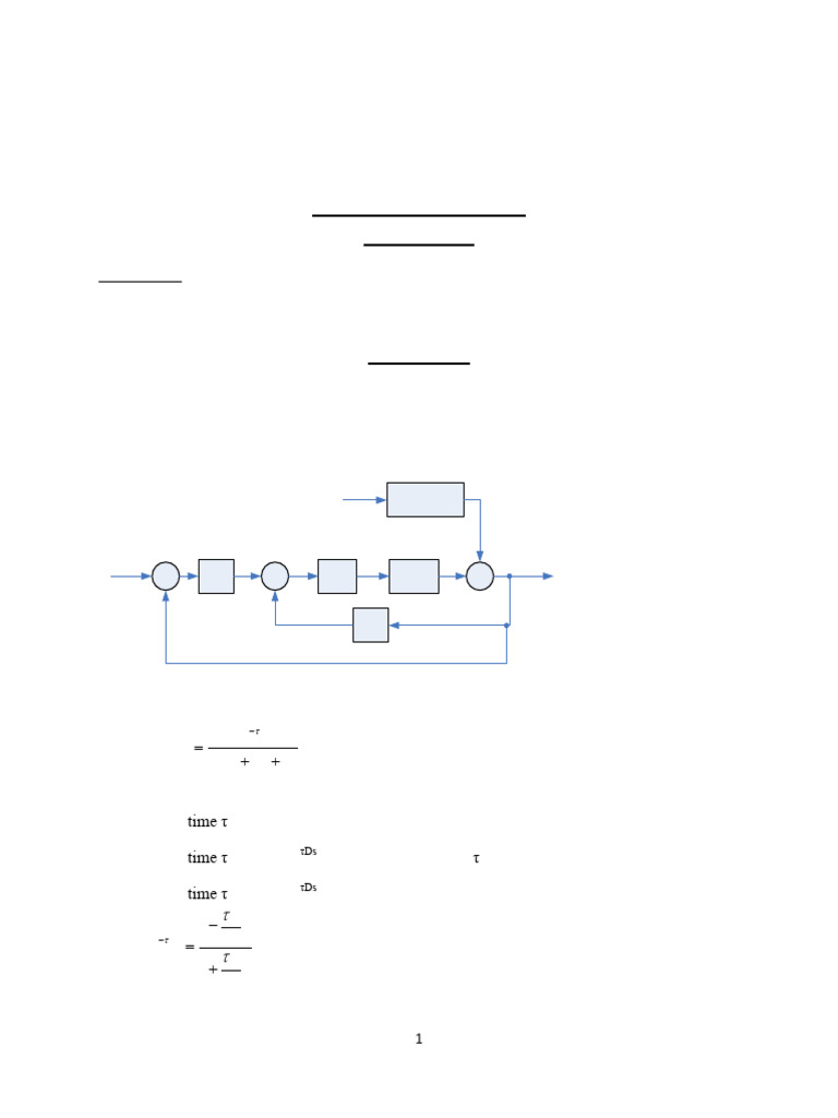 EE351 Control Theory Assignment MO25 | PDF | Control Theory | Computer ...