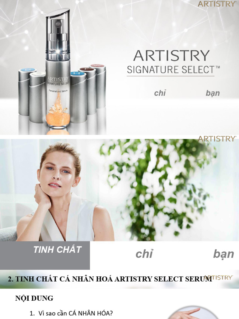 Artistry Signature Select Serum | PDF