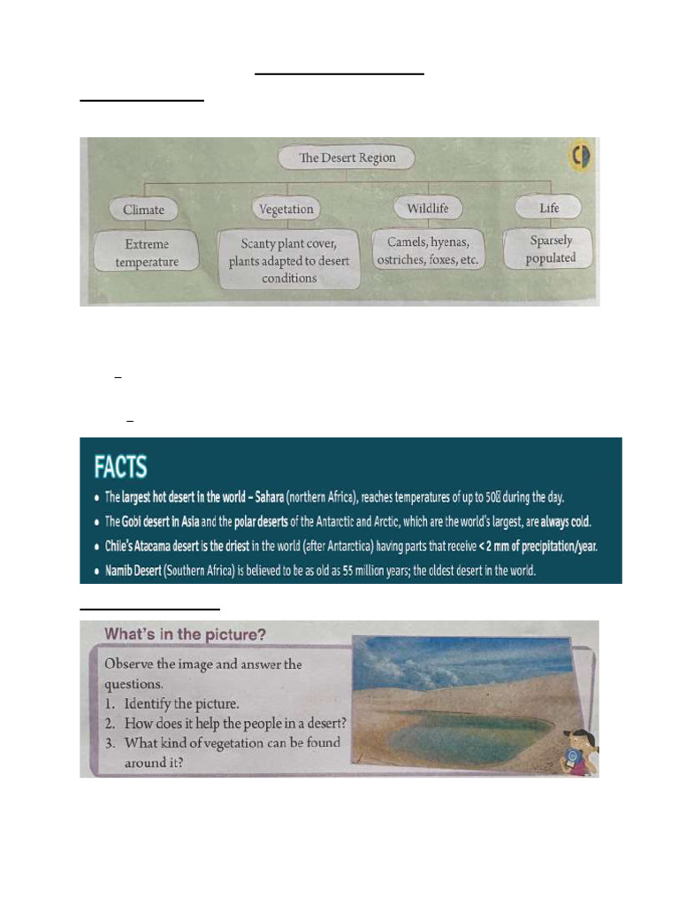 Ch-8 Desert Region (2) | PDF