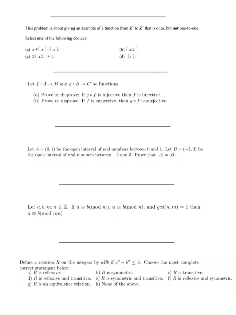Review Questions | PDF
