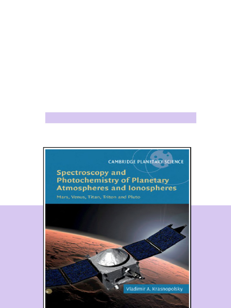Spectroscopy And Photochemistry Of Planetary Atmospheres And ...