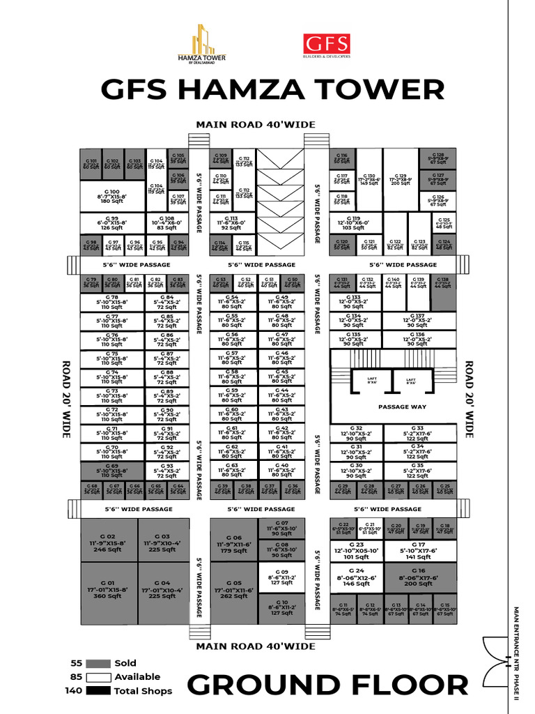 Hamza Tower Updated Map | PDF