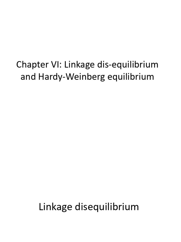 Chap 6 - Moodle Version | PDF | Genetic Linkage | Allele